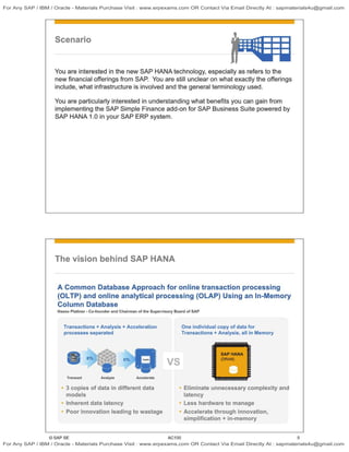 Sap ac100 col02 latest sample www erp_examscom | PDF