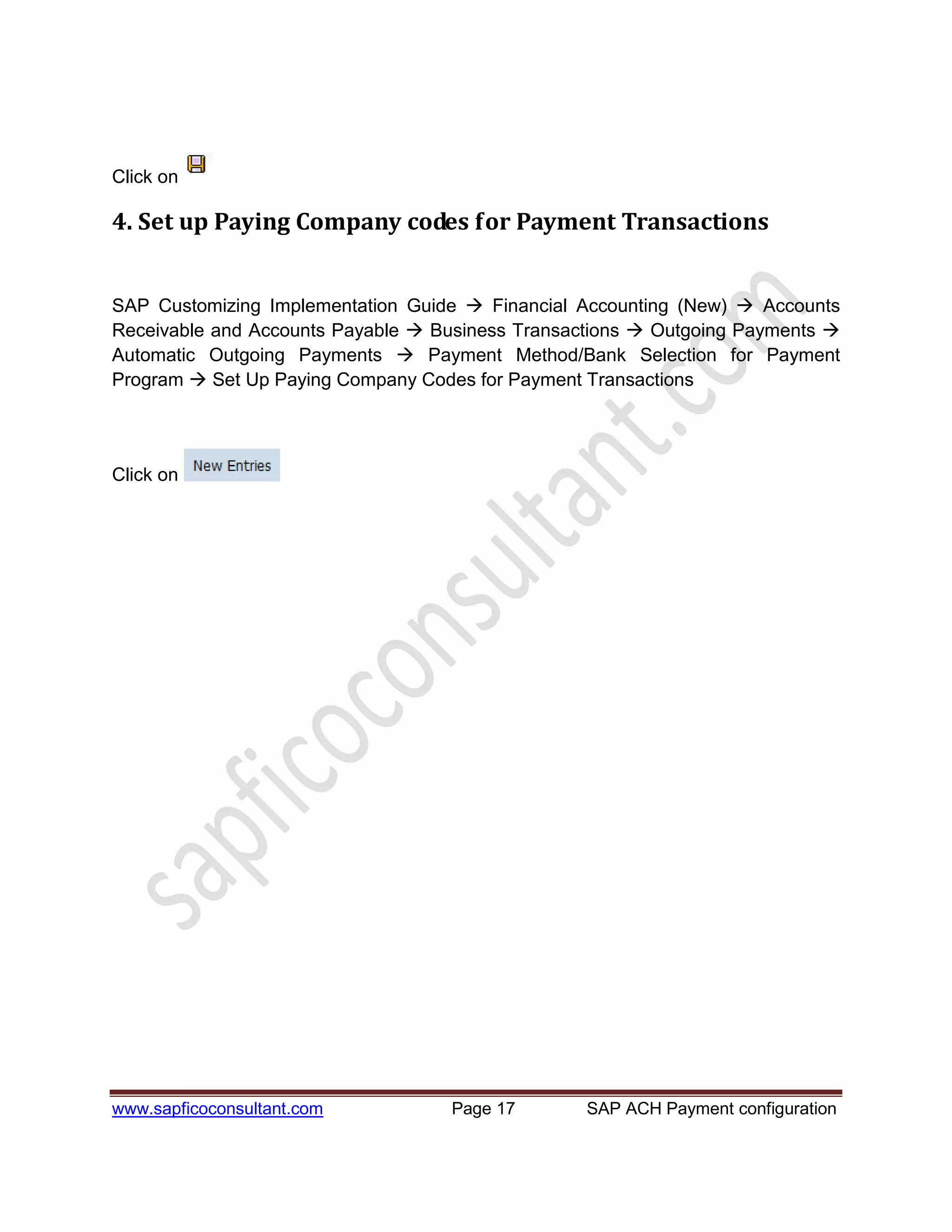 Sap ach configuration | PDF