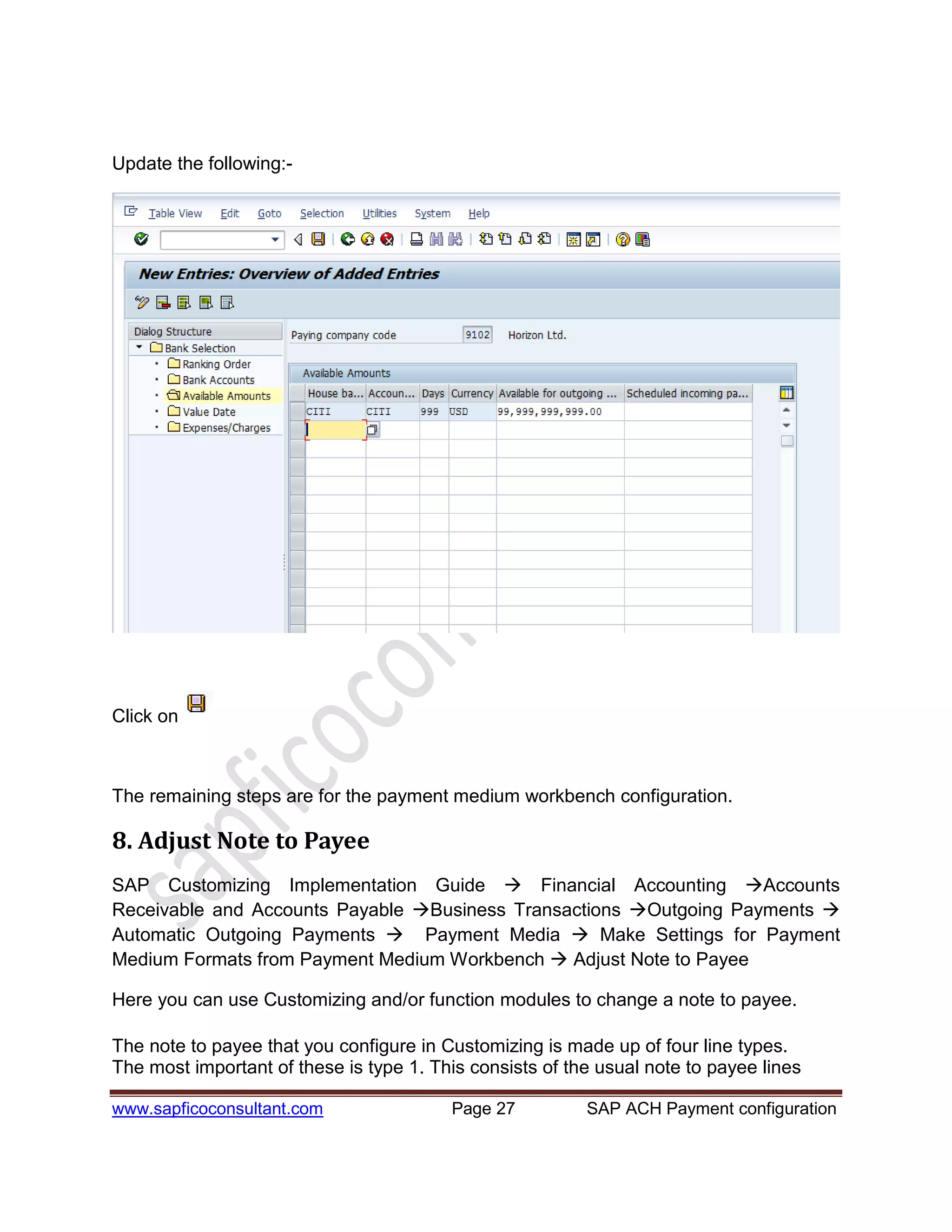 Sap ach configuration | PDF