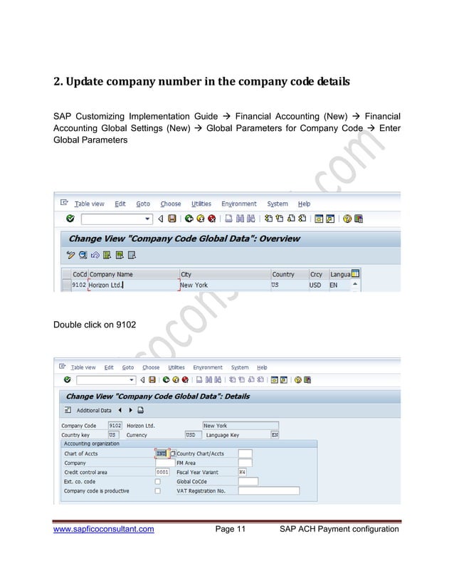 Sap ach configuration | PDF