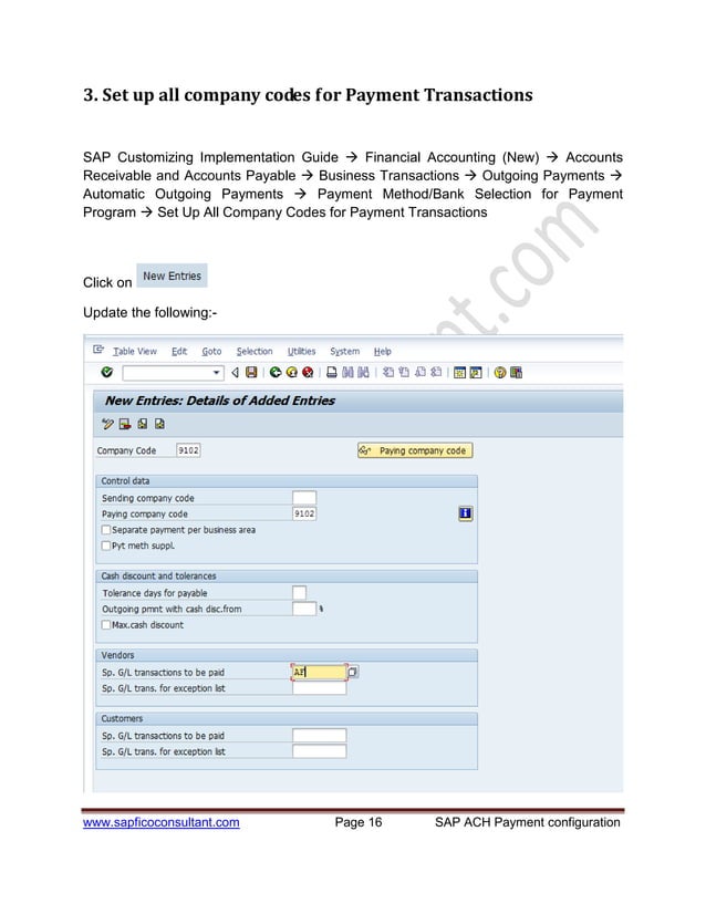 Sap ach configuration | PDF