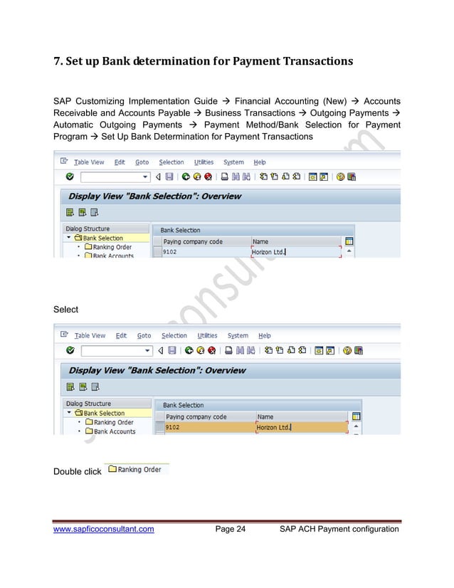 Sap ach configuration | PDF