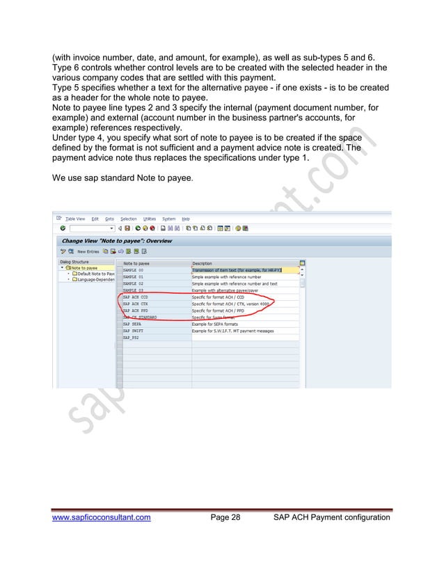 Sap ach configuration | PDF