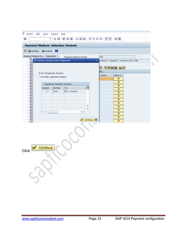 Sap ach configuration | PDF