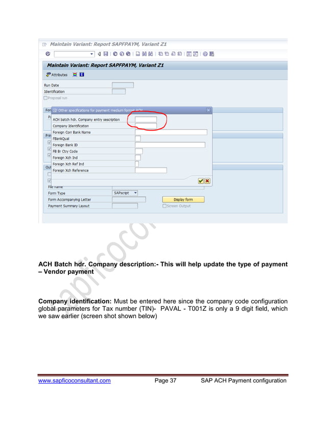 Sap ach configuration | PDF