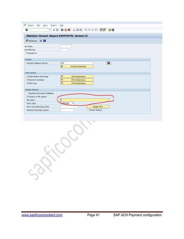 Sap ach configuration | PDF
