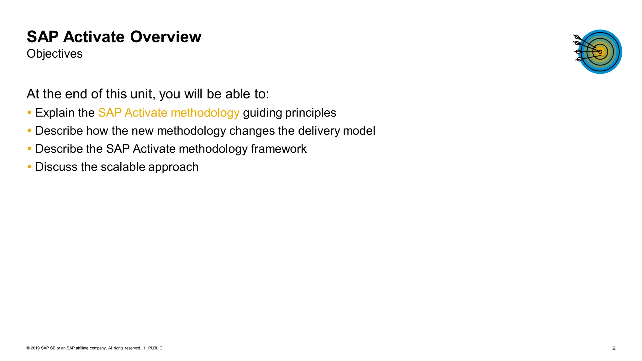 SAP Activate Methodology SAP Activate Methodology | PDF