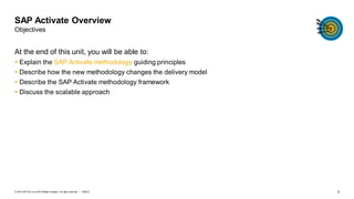SAP Activate Methodology SAP Activate Methodology | PDF
