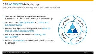 Sap activate methodology_presentation_20160603