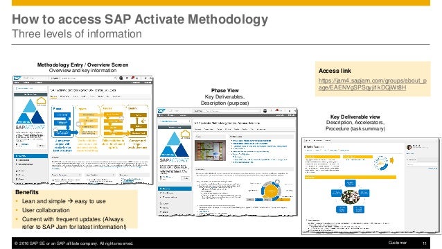 Sap activate methodology_presentation_20160603