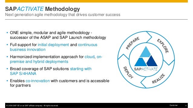 Sap activate methodology_presentation_20160603