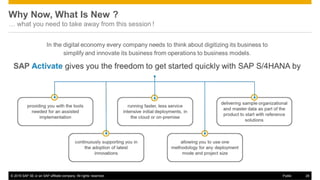 SAP Activate Overview | PPTX