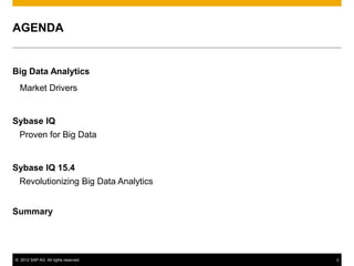 SAP Sybase IQ Sunumu-Sybase Türkiye | PPTX