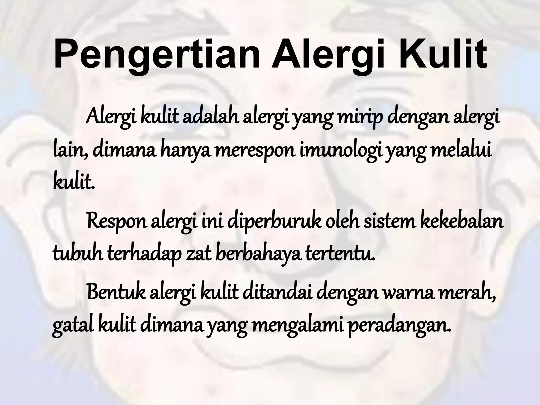 ppt Sap alergi kulit | PPTX