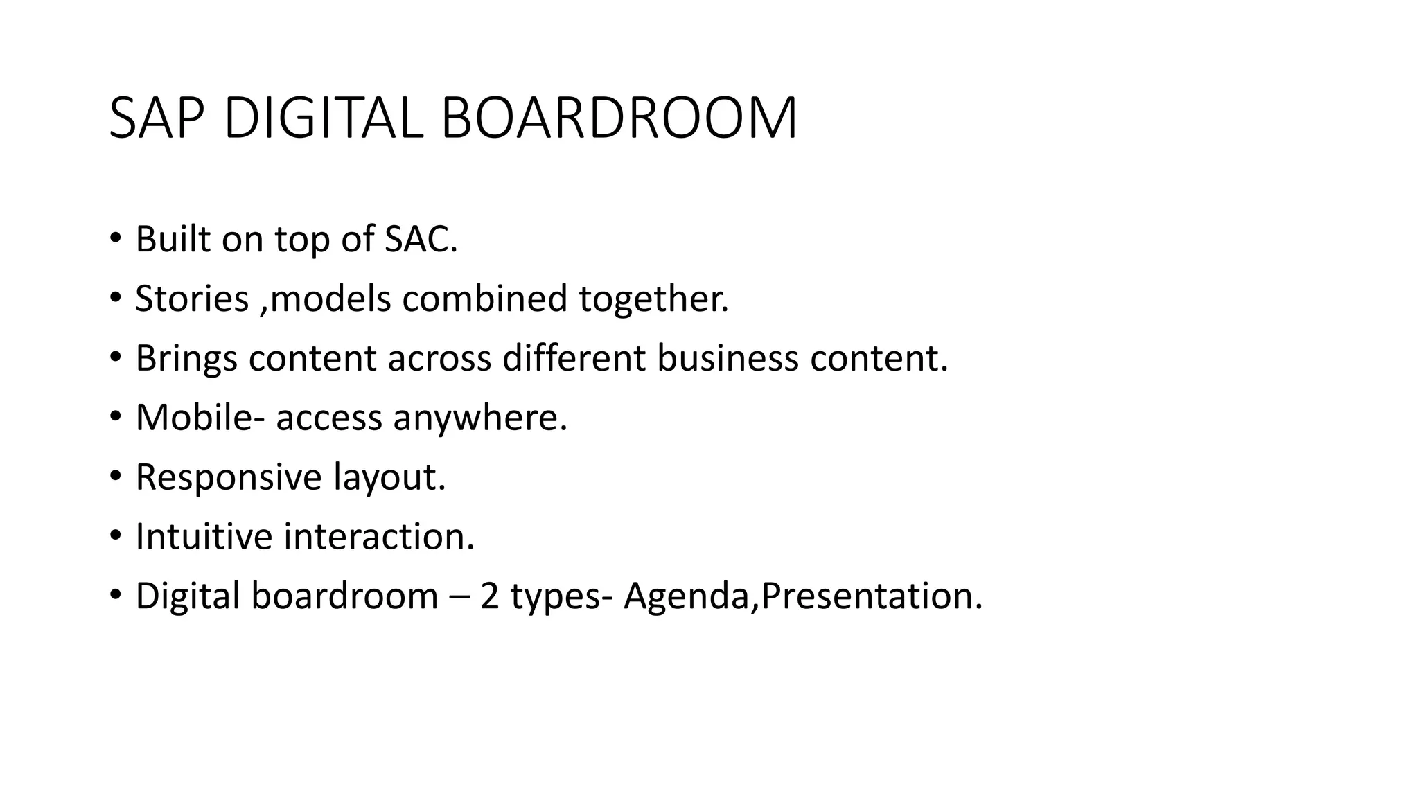 Sap Analytics Cloud Ppt