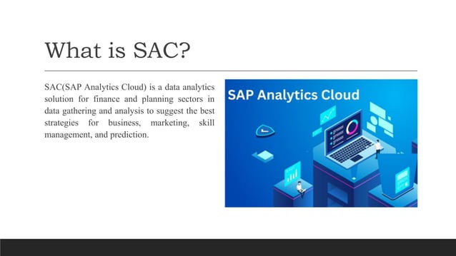 SAP Analytics Cloud(SAC) | PPTX