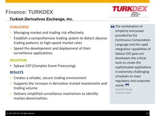 Sybase Complex Event Processing | PDF