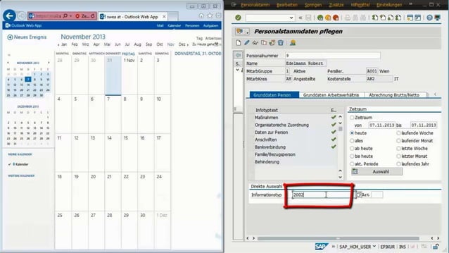SAP and Exchange calendar synchronization by Connecting Software and ...