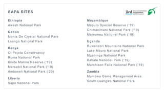 Overview Sapa methodology and experiences Mhaginga IGCP | PPTX