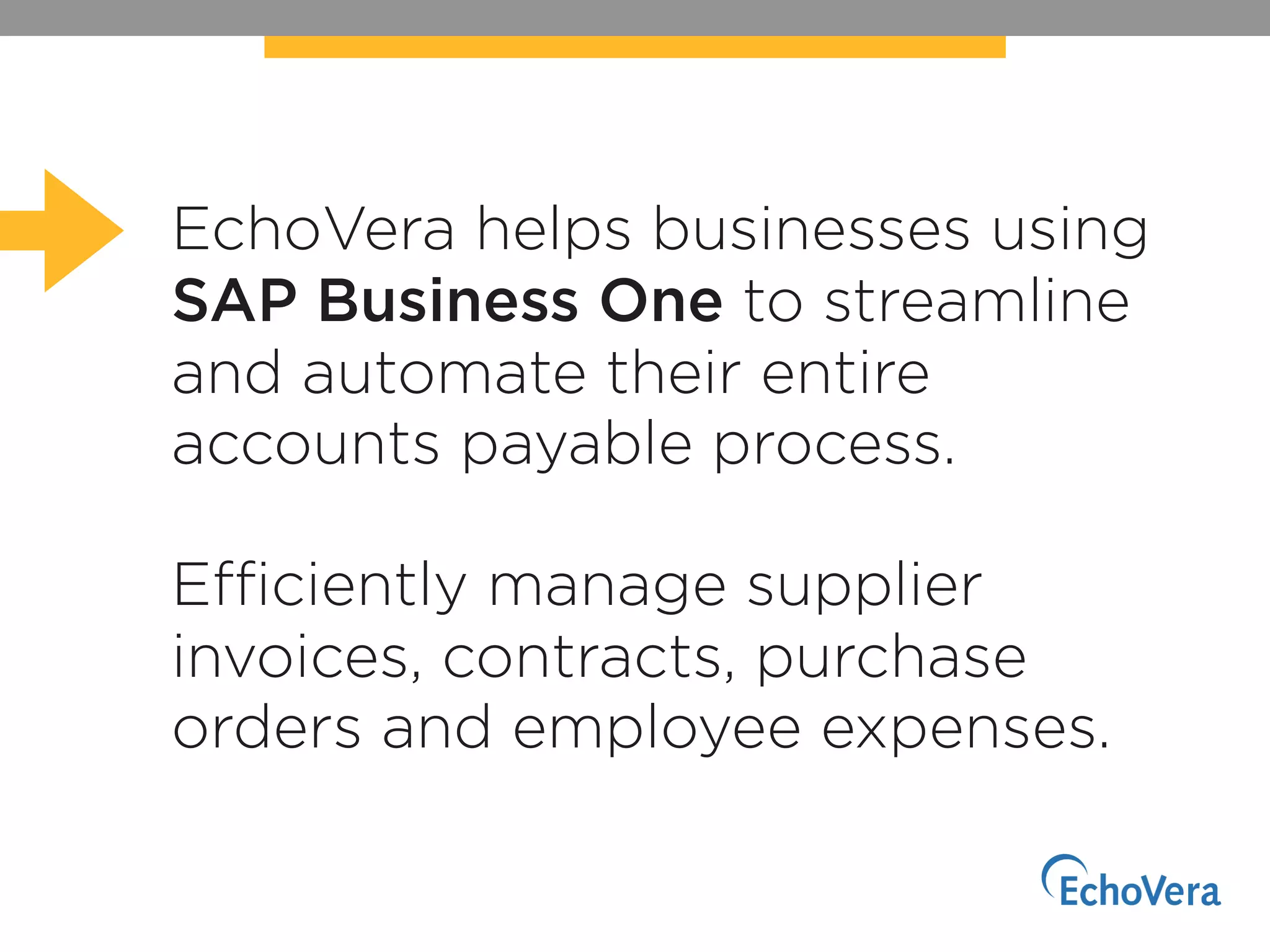 SAP Business One AP Automation | PDF