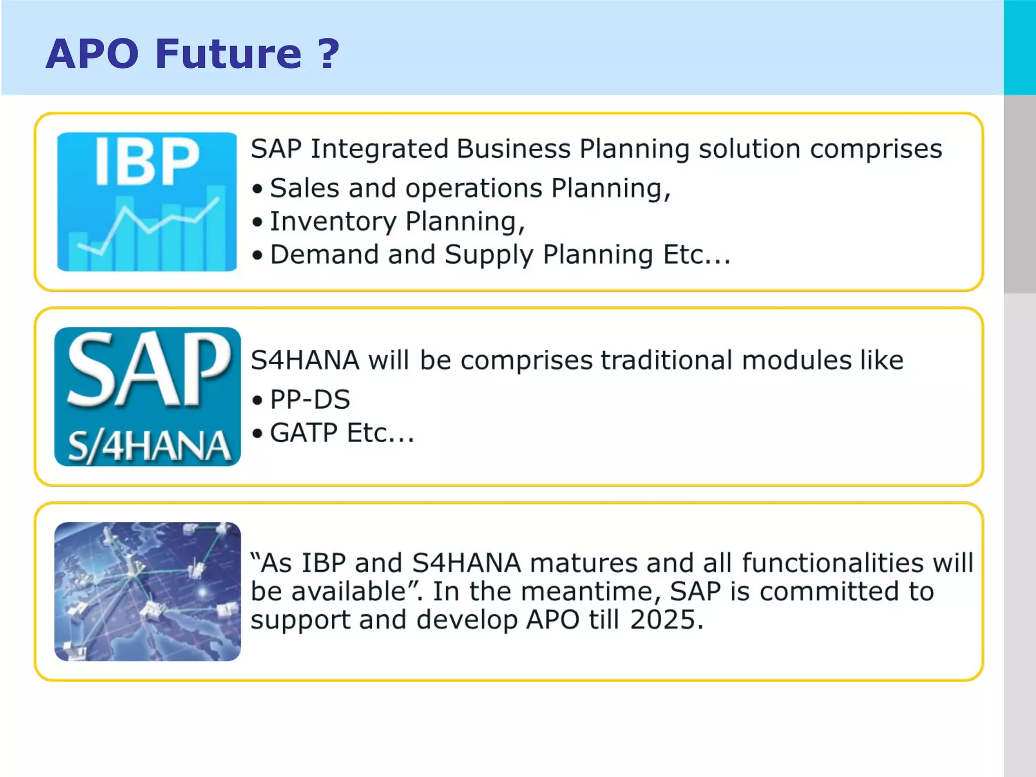 SAP Integrated Business Planning | PPT