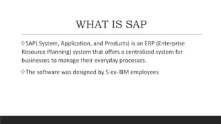 SAP ARCHITECTURE (I).pptx