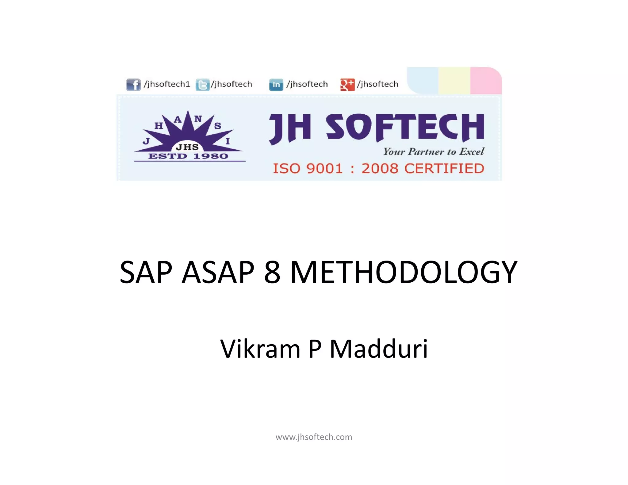 SAP ASAP 8 Methodology | PDF