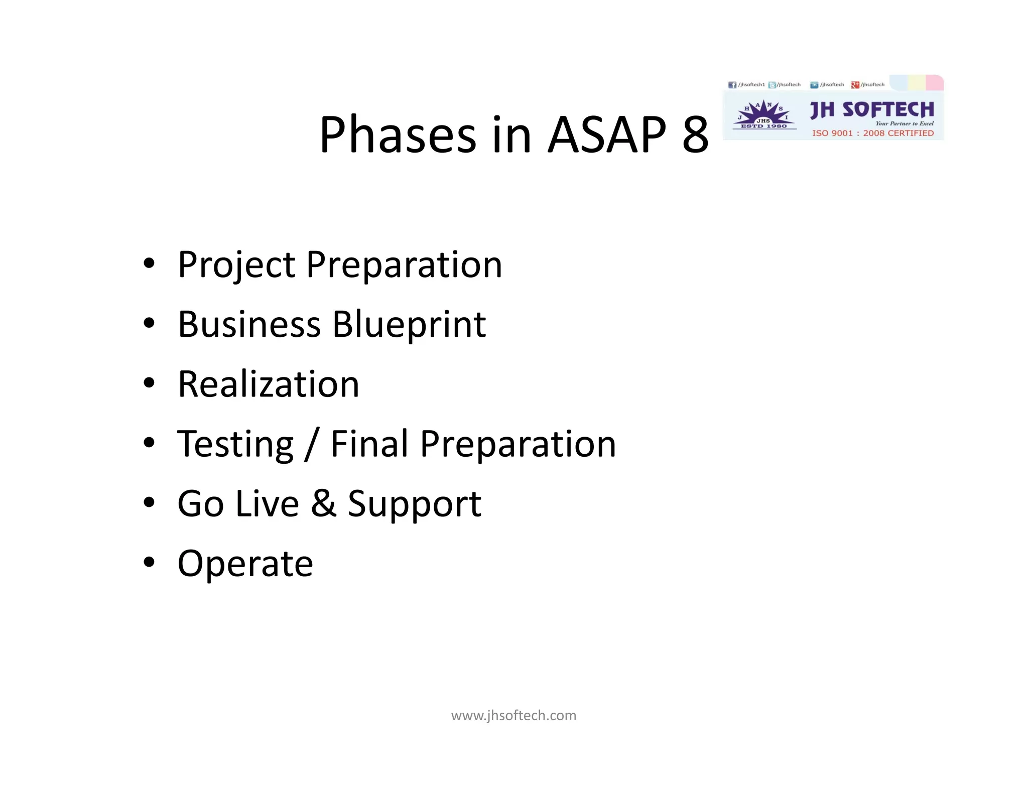 SAP ASAP 8 Methodology | PDF