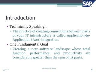 SAP Netweaver for Dummies | PPT