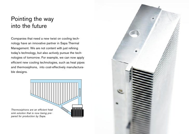 Sapa thermal management