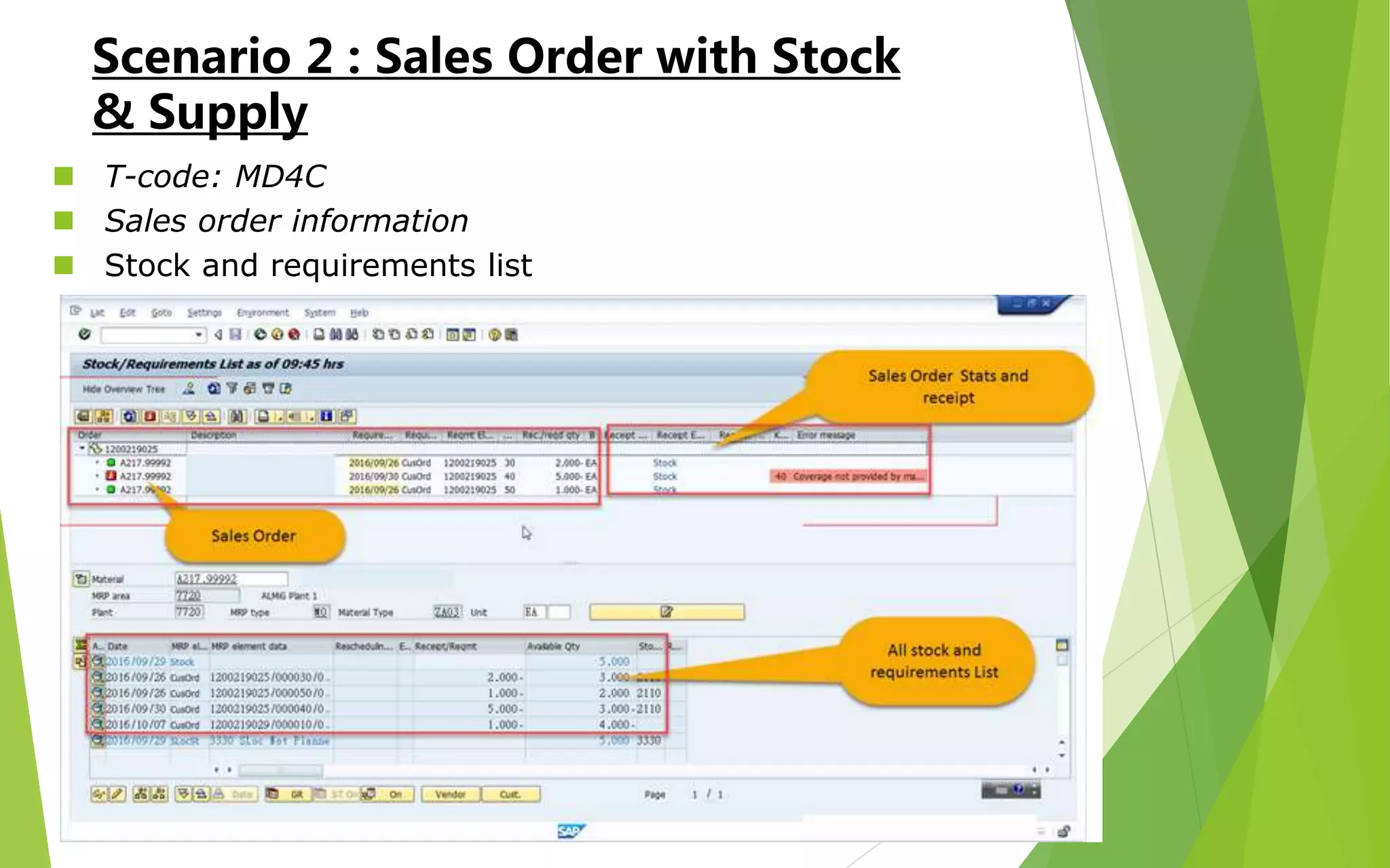 SAP ATP check for Sales Order | PDF