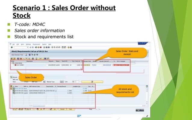 SAP ATP check for Sales Order | PDF | Logistics | Business