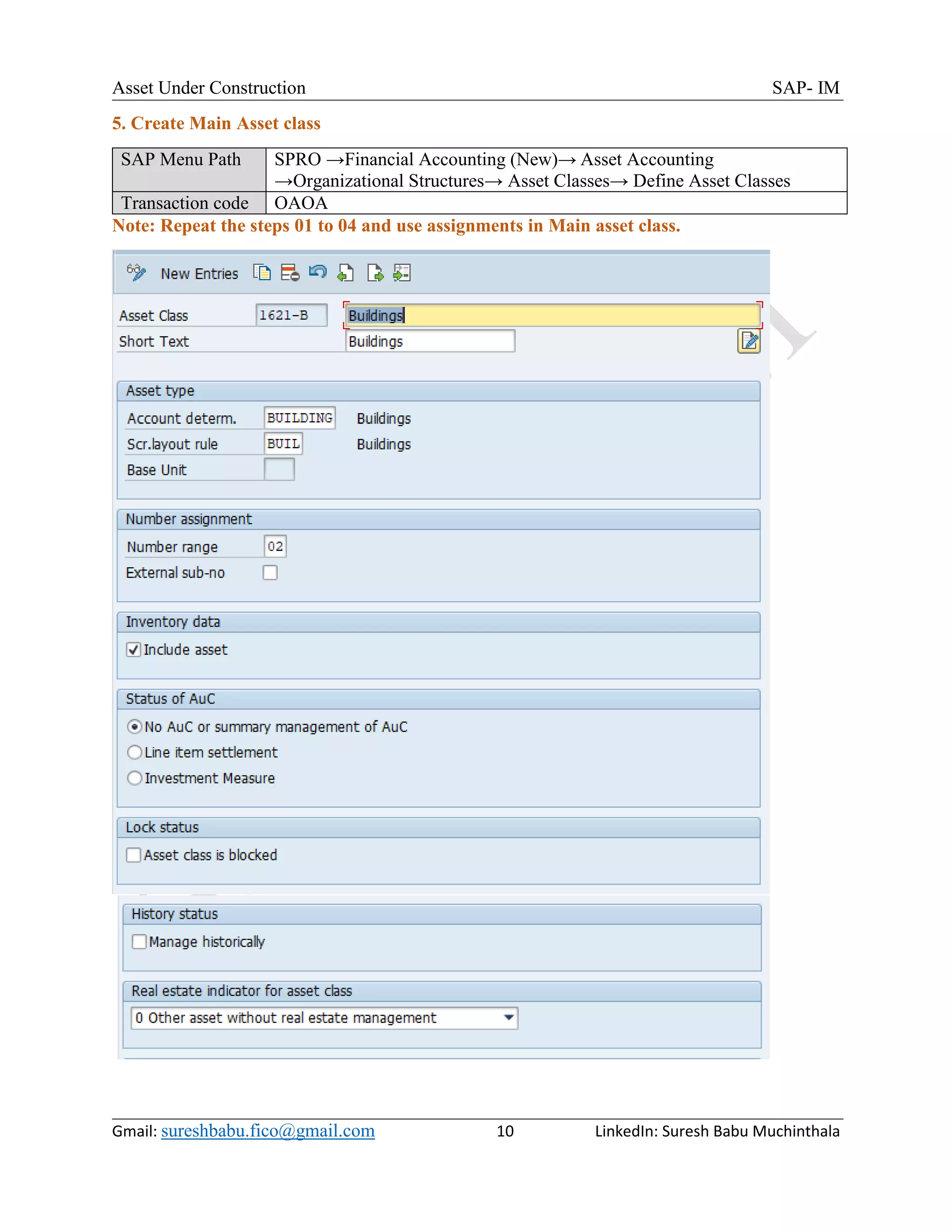 Sap auc internal orders as investment measures | PDF