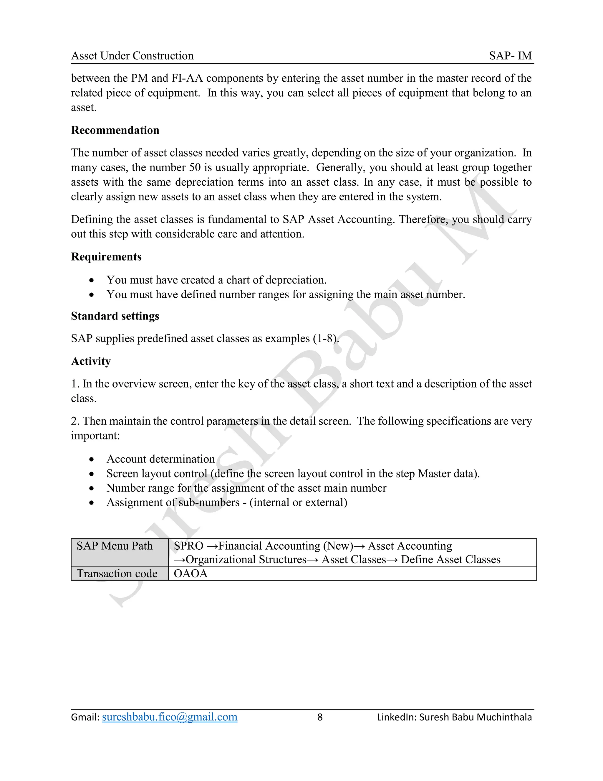 Sap auc internal orders as investment measures | PDF