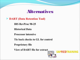 SAP Audit Issues - SAP FI/CO Training | PPT