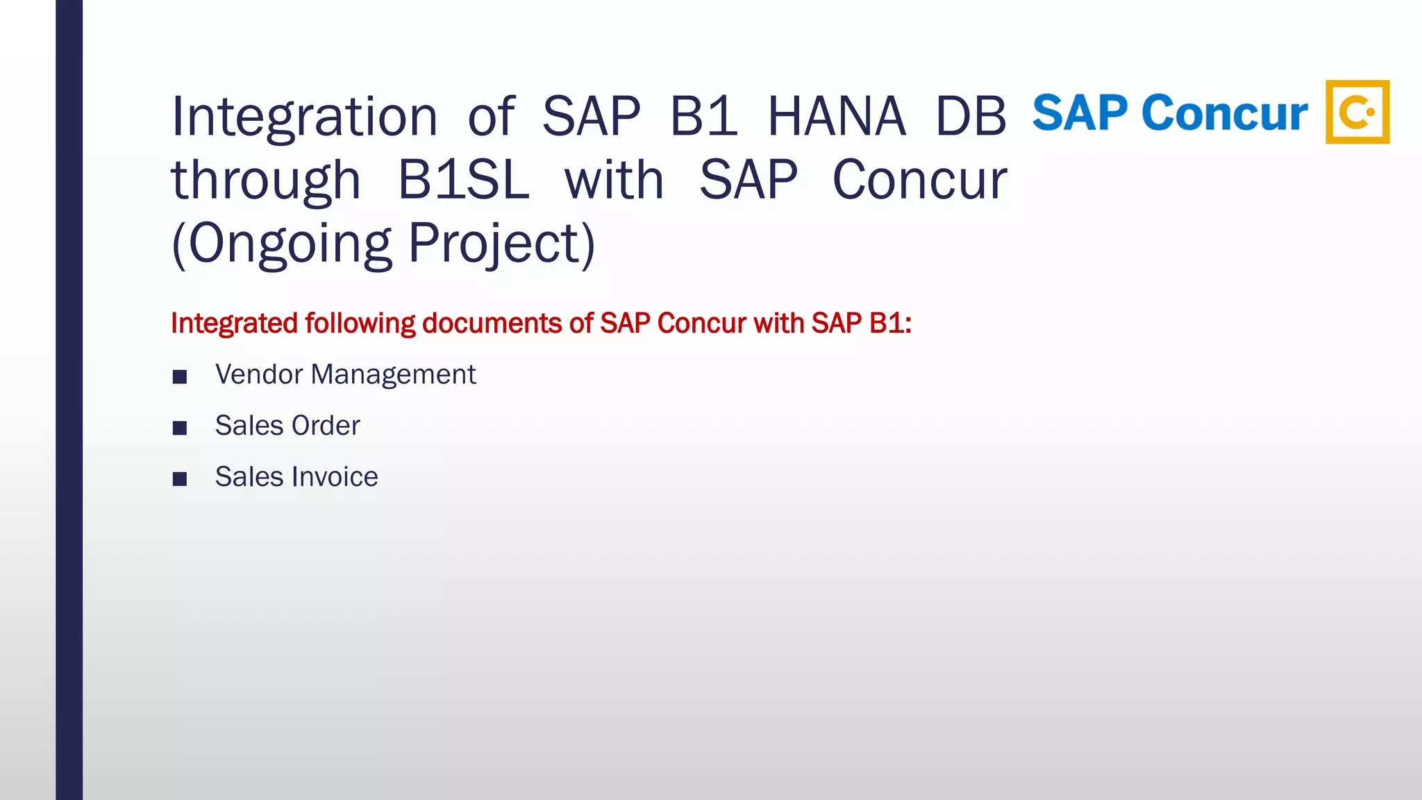 Sap B1 Integrations by ABiT Consulting Team | PPT