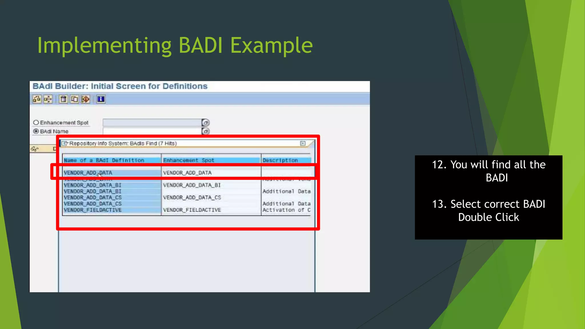 Sap Badi Implementation Learning For Functional Consultant Pptx Computing Technology