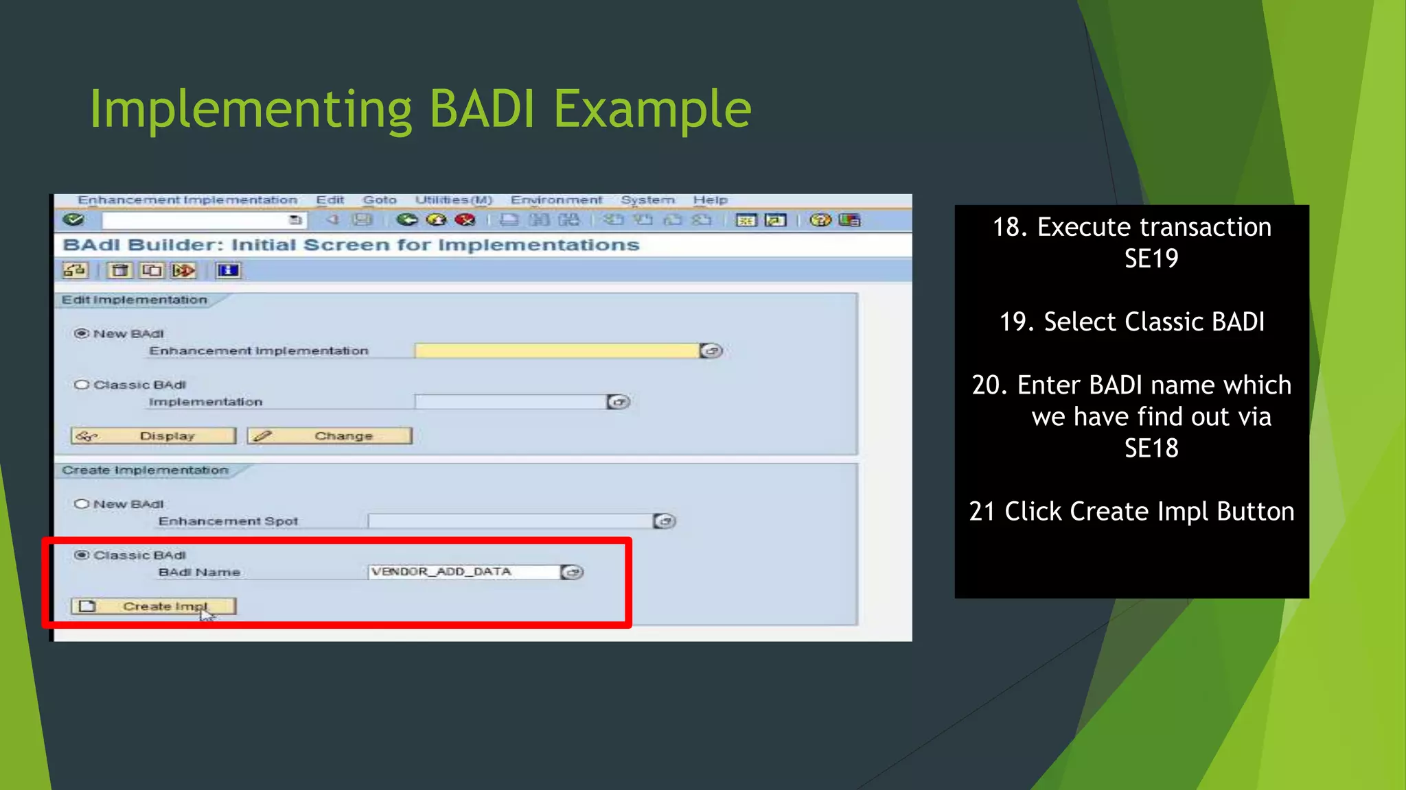 Sap Badi Implementation Learning For Functional Consultant Pptx Computing Technology