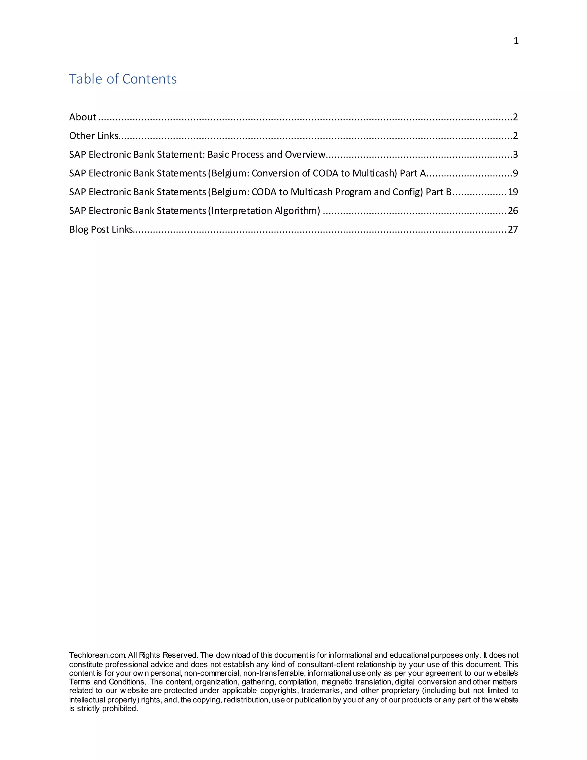 SAP Bank Accounting - EBS Compilation by Techlorean.pdf
