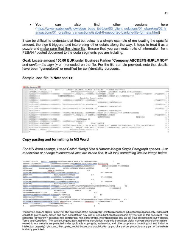 SAP Bank Accounting - EBS Compilation by Techlorean.pdf | Business ...