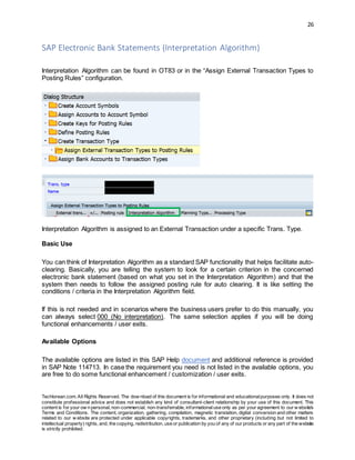SAP Bank Accounting - EBS Compilation by Techlorean.pdf