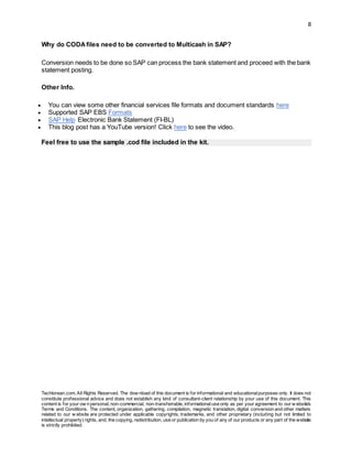 SAP Bank Accounting - EBS Compilation by Techlorean.pdf