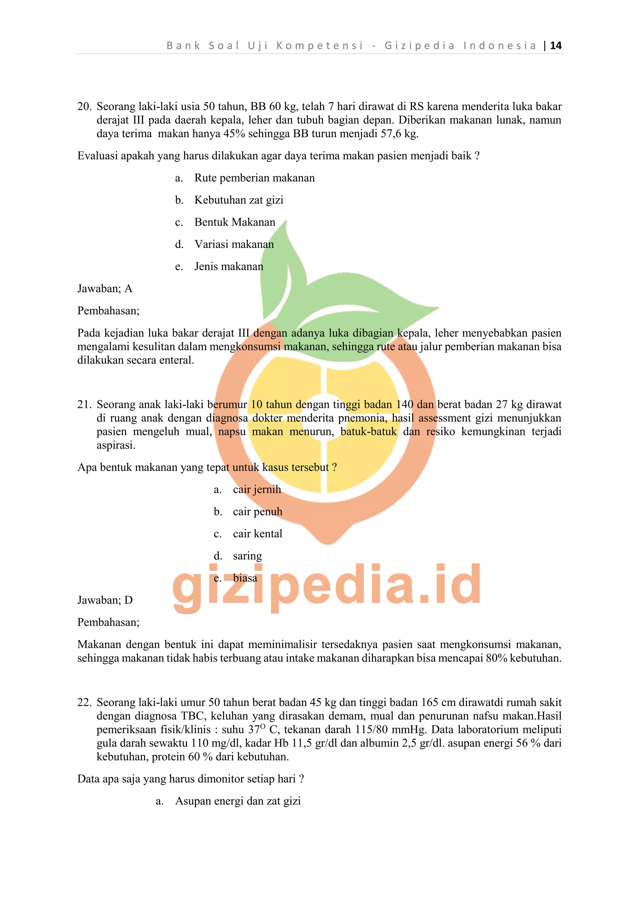 (SAP) Bank Soal Uji Kompetensi Gizi.pdf