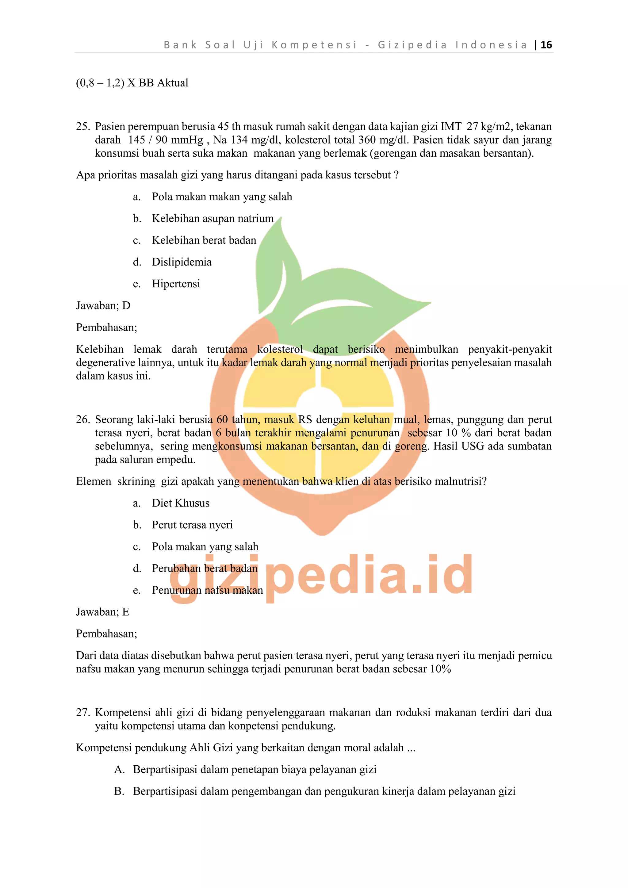 (SAP) Bank Soal Uji Kompetensi Gizi.pdf