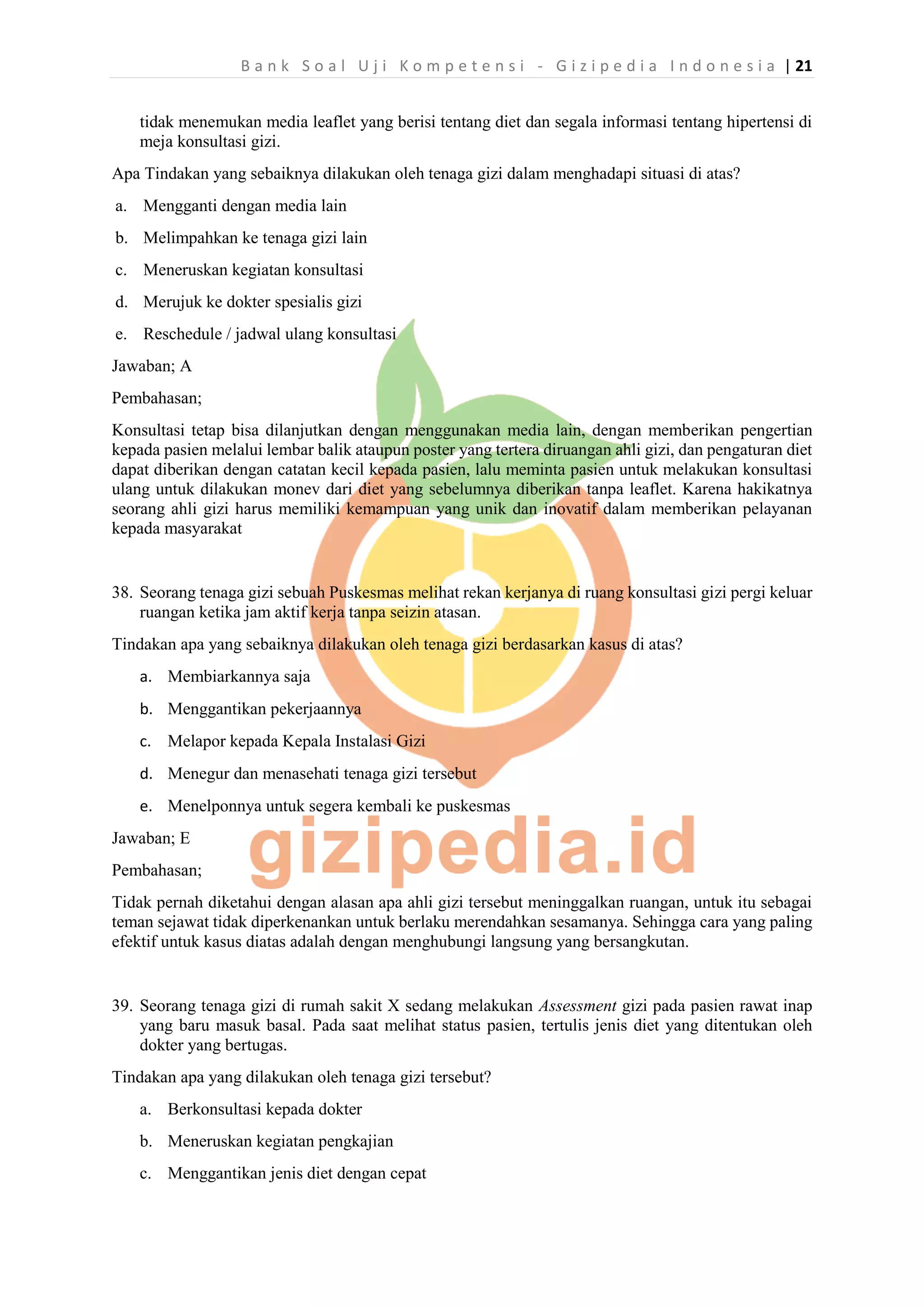 (SAP) Bank Soal Uji Kompetensi Gizi.pdf