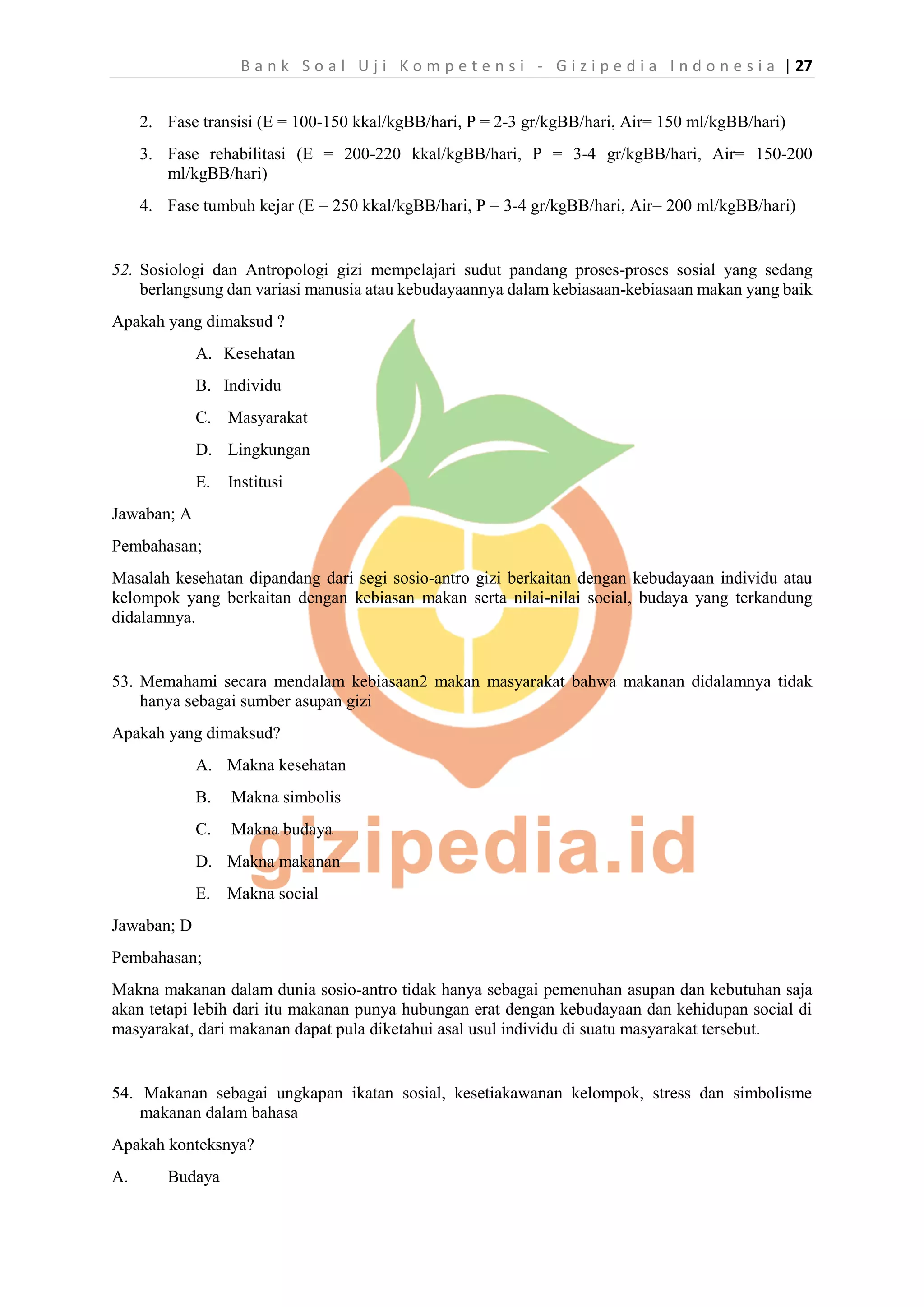 (SAP) Bank Soal Uji Kompetensi Gizi.pdf