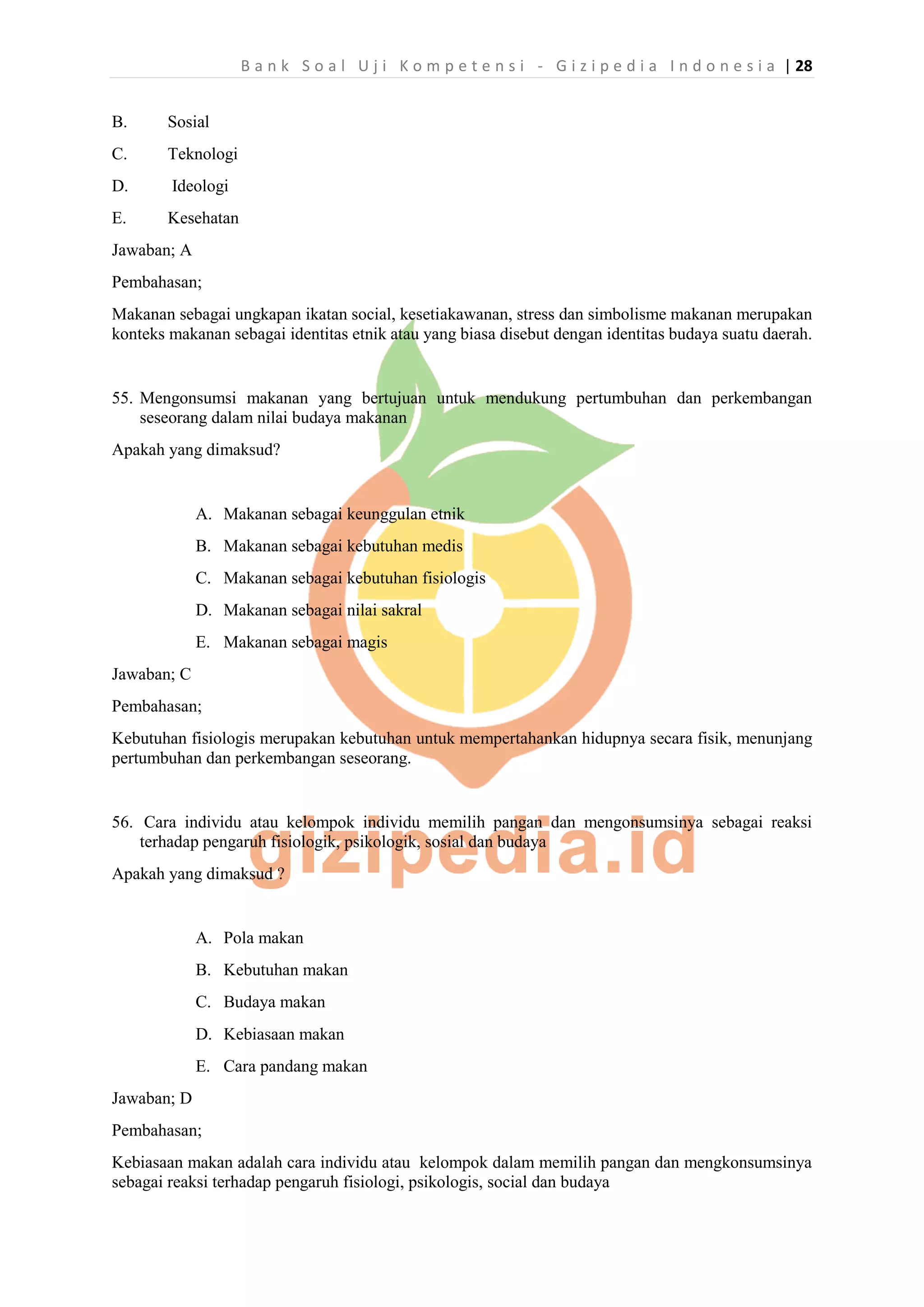 (SAP) Bank Soal Uji Kompetensi Gizi.pdf