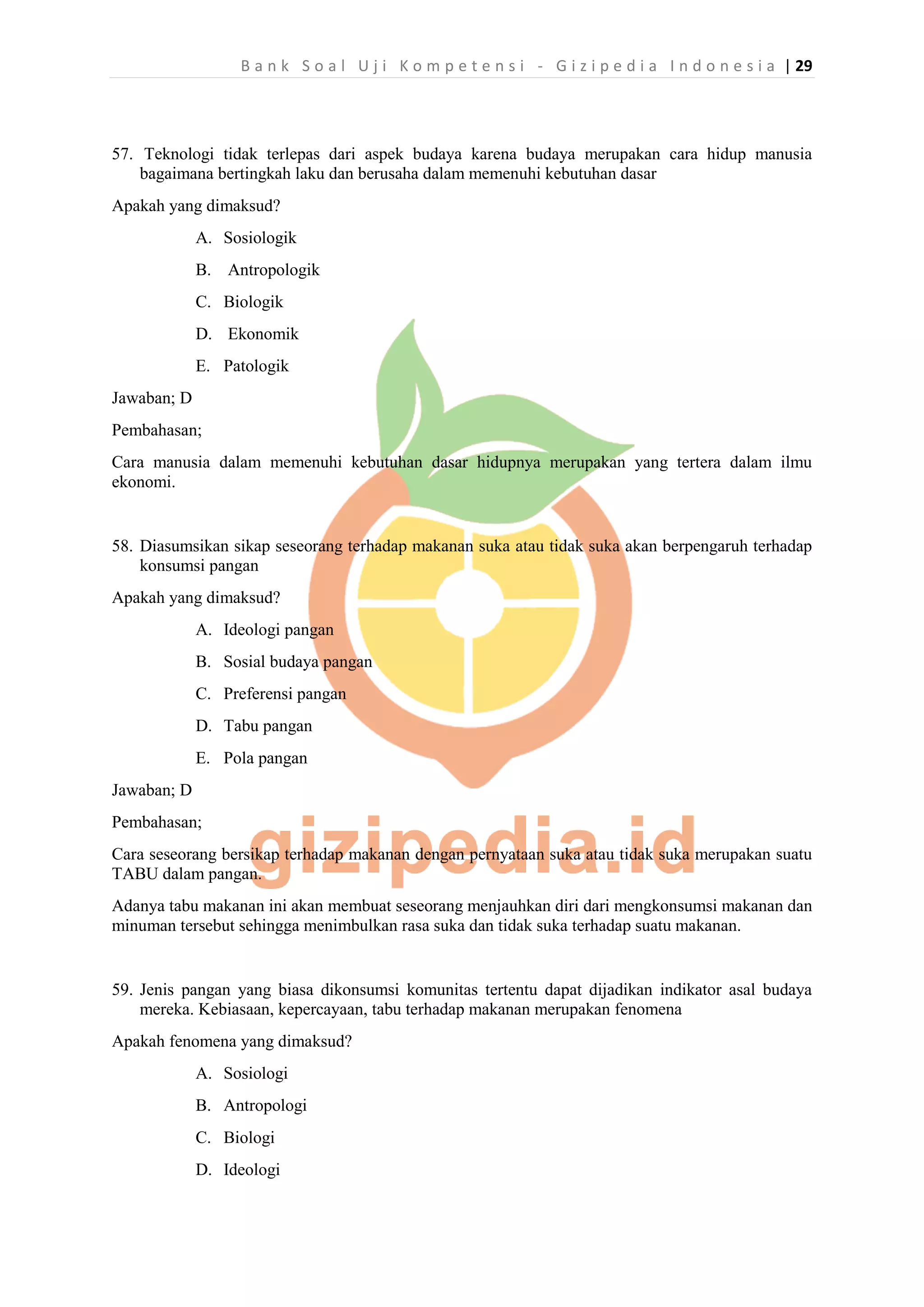 (SAP) Bank Soal Uji Kompetensi Gizi.pdf