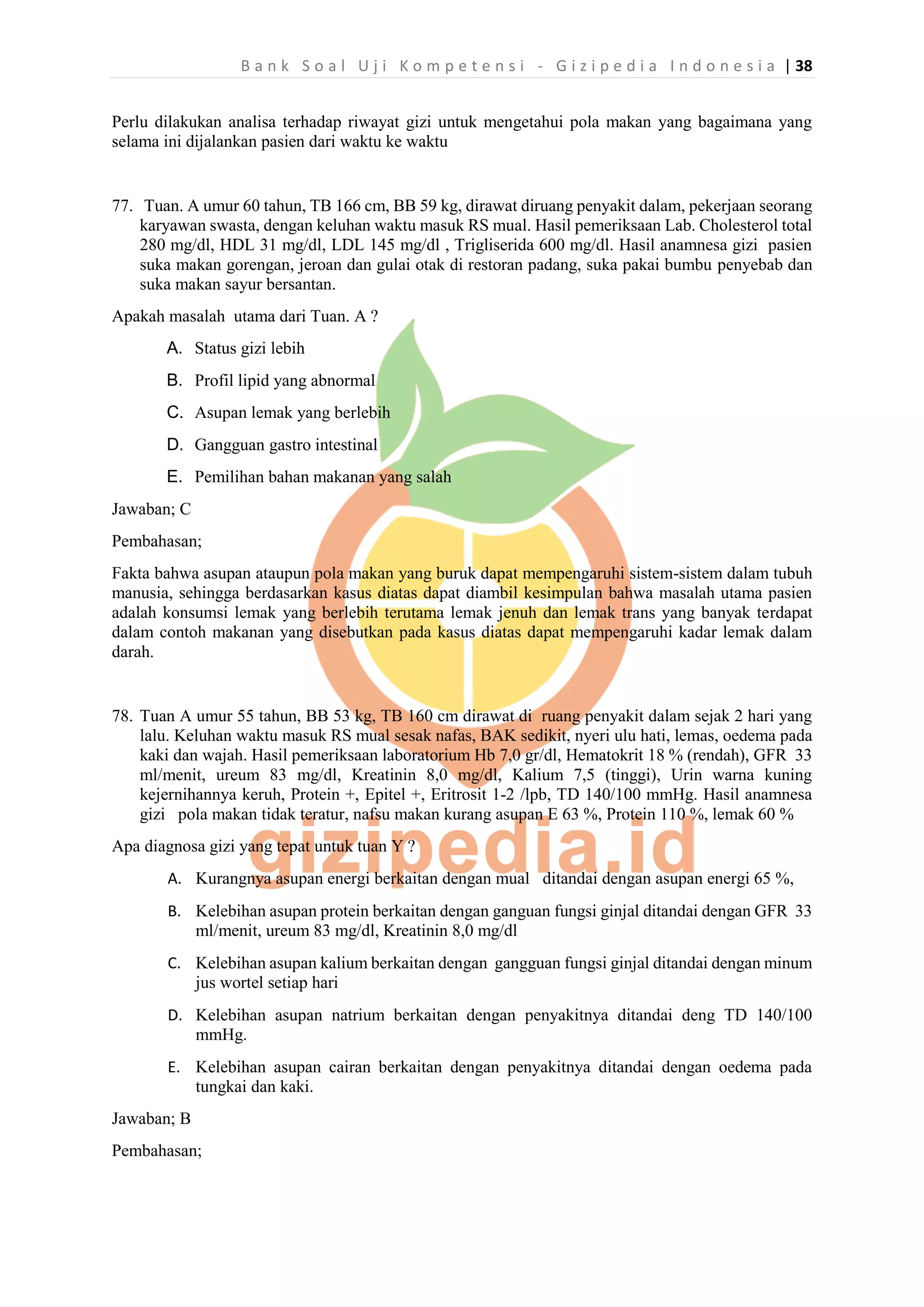 (SAP) Bank Soal Uji Kompetensi Gizi.pdf