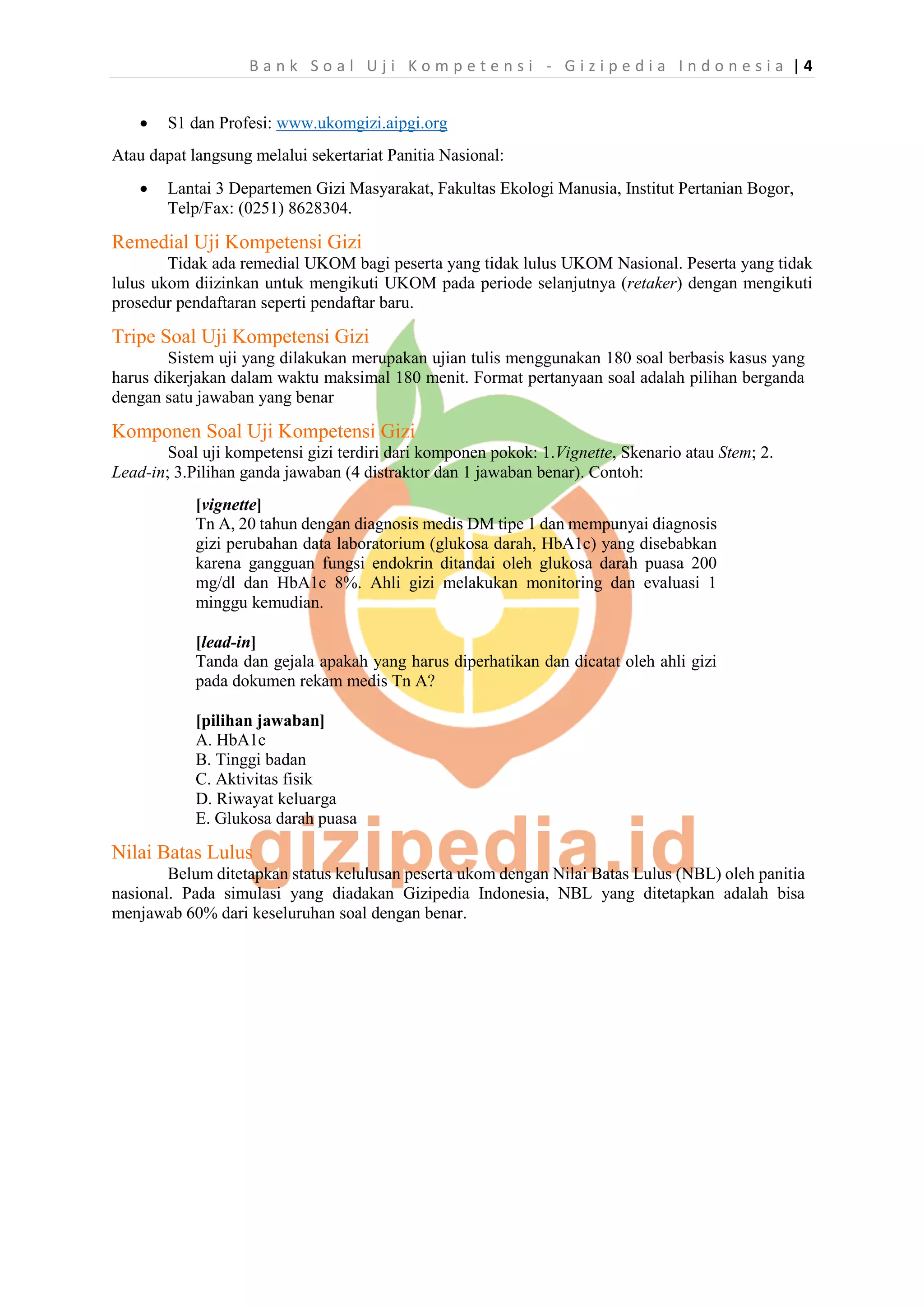(SAP) Bank Soal Uji Kompetensi Gizi.pdf